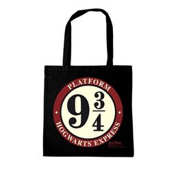 logoshirt Shopper 'Harry Potter - Platform 9 3/4' female Black size One Size