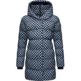 Ragwear Funktionsmantel 'Niara' Damen Gr&ouml;&szlig;e XXXL taubenblau / hellblau / schwarz Wintermantel