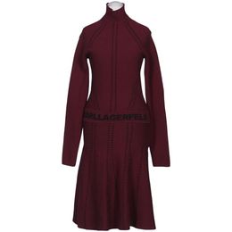 K by KARL LAGERFELD Karl Lagerfeld Kleid Damen Gr&ouml;&szlig;e S Second Hand bordeaux