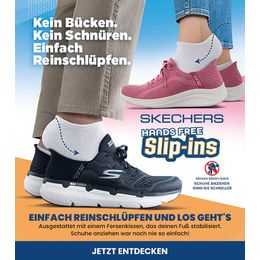 Skechers Herren Slip-On Sneaker "ORELL-YATES", Gr. 41, braun, Leder, Lederimitat, Schuhe, Slipper, Sneaker, Freizeitschuh mit Slip-Ins Technologie