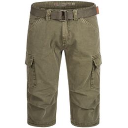 INDICODE Jeans Cargo Pants 'Nicolas Check' male Green size XXL