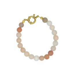 Gemshine Armband 'FARBVERLAUF LACHS' Damen Gr&ouml;&szlig;e One Size gold