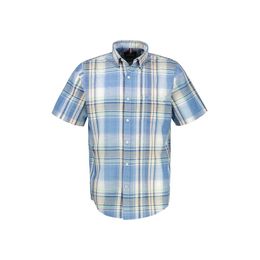 Lerros Button Up Shirt male Blue size XXL