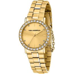 K by KARL LAGERFELD Karl Lagerfeld Analog Watch female Gold size One Size