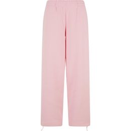 Karl Kani Damen Jogginghose "Karl Kani Signature Relaxed Os Sweatpants"rose, Gr. XL, 65% Baumwolle, 35% Polyester, Hosen