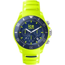 Ice Watch Uhr Herren Gr&ouml;&szlig;e One Size navy / neongelb / silber