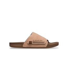 Quiksilver Herren Sandale "Rivi", Gr. 6, braun, Obermaterial: Wildleder, Au&szlig;ensohle: Gummi., Schuhe