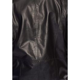 Maze Herren Lederjacke "71Jack", schwarz, Gr. S, Obermaterial: 100% Lammleder. Futter: 100% Baumwolle. &Auml;rmelfutter: 100% Polyester, Jacken