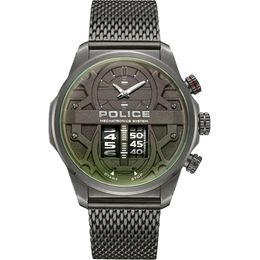 Police Analog Watch 'Rotorcrom' male Grey size One Size