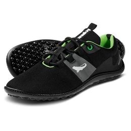 Leguano Herren Barfu&szlig;schuh "SPINWYN", Gr. 40, schwarz, Textil, Schuhe, f&uuml;r Maschinenw&auml;sche geeignet, Freizeitschuh, Halbschuh, Schn&uuml;rschuh
