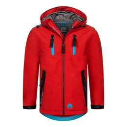 Arctic Seven Herren Softshelljacke "ASLasaro", rot, Gr. M, Obermaterial: 96% Polyester, 4% Elasthan. Innenseite: 100% Polyester, Jacken, mit