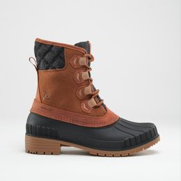 Kamik Damen Snowboots "SIENNAMIDS", Gr. 36, braun, Leder, Schuhe, wasserdicht, w&auml;rmend, Winterstiefel