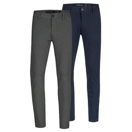INDICODE JEANS Chinohose Herren Gr&ouml;&szlig;e 34 navy / grau