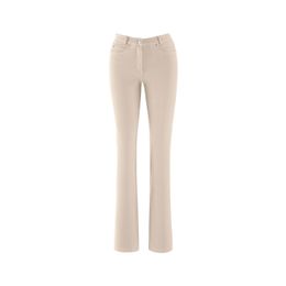 Madeleine Mode MADELEINE Damen Regular-fit-Jeans "Denimhose Schmale Jeans im Five-Pocket-Style", grau, Modern, Gr. 40, Obermaterial: 95% Baumwolle CO. 5% Elasthan