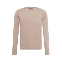 Hummel Funktionsshirt Herren Gr&ouml;&szlig;e L braun / schwarz