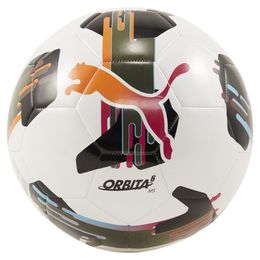 Puma Ball 'Orbita 6' Herren Gr&ouml;&szlig;e 4 orange / bordeaux / schwarz / wei&szlig;