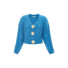 Ebeeza Knit Cardigan female Blue size XS/S