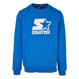 Starter Black Label Sweatshirt Herren Gr&ouml;&szlig;e M kobaltblau / wei&szlig;