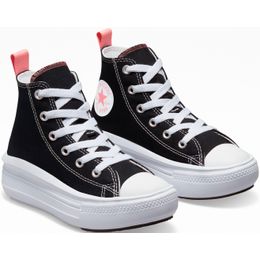 Converse M&auml;dchen Sneaker "CHUCK TAYLOR ALL STAR MOVE PLATFORM", Gr. 32, schwarz, Textil, Schuhe