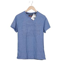 Superdry & Co T-Shirt Herren Gr&ouml;&szlig;e L Second Hand blau