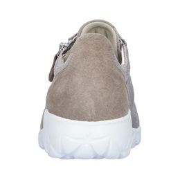 Waldl&auml;ufer WALDL&Auml;UFER Damen Schn&uuml;rschuh "HAVY", Gr. 8,5, grau, Textil, Veloursleder, Schuhe, Sneaker, Halbschuh, Freizeitschuh in Komfortweite H (= sehr weit)