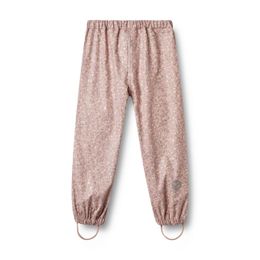 Wheat Jungen Stoffhose "Wheat Rainwear Olo Trousers", rosa, Gr. 116, 55% Polyester, 45% Polyurethan, Hosen