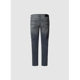 Pepe Jeans Damen Slim-fit-Jeans "SLIM JEANS HATCH"dirty schwarz used, Gr. 33, Denim/Jeans, Obermaterial: 93% Baumwolle, 5% Polyester, 2% Elasthan,
