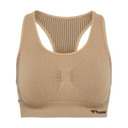 Hummel Sport-BH Damen Gr&ouml;&szlig;e S dunkelbeige
