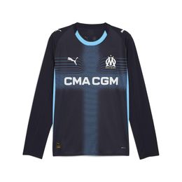 Puma Trikot 'Olympique de Marseille 25/26' Herren Gr&ouml;&szlig;e S navy / hellblau / wei&szlig;