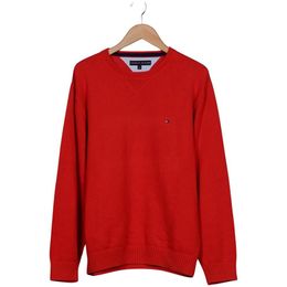 Tommy Hilfiger Pullover Herren Gr&ouml;&szlig;e XL Second Hand rot