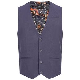 Jeff Suit Vest ' Nikolaj' male Blue size 42