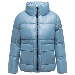 Navahoo Damen Kurzjacke "Eispracht 14", blau, Gr. XXL, Obermaterial: 100% Polyester. Innenfutter: 100% Polyester. Wattierung: 100% Polyester.
