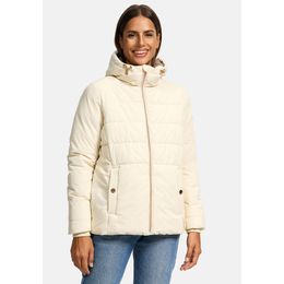 Marikoo Damen Steppjacke "Alemee", beige, Gr. L, Obermaterial: 100% Polyester. Innenseite: 100% Polyester. Futter: 100% Polyester. Wattierung: 100%