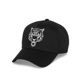 Plein Sport Cap 'Tiger' male Black size One Size