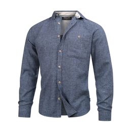 INDICODE Jeans Button Up Shirt male Blue size M