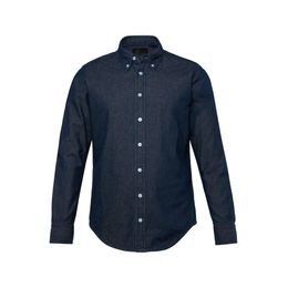JP1880 Button Up Shirt male Blue size XXL
