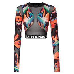 Plein Sport Funktionsshirt Damen Gr&ouml;&szlig;e 5XL blau / gr&uuml;n / orange / schwarz