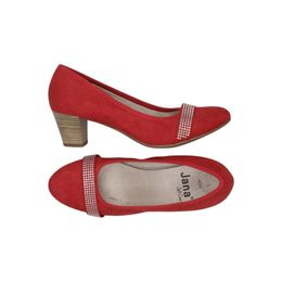 Jana Pumps Damen Gr&ouml;&szlig;e 40 Second Hand rot