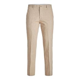 Jack & Jones Jack & Jones Pleated Pants 'Riviera' male Beige size 56