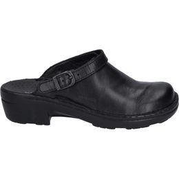 Josef Seibel Damen Clog "Betsy, schwarz", Gr. 35, schwarz, Obermaterial: 100% Rindsleder Leather cow., Schuhe