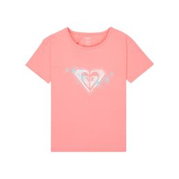 T-Shirt Roxy "Lilyregular Night", Jungen, Gr. 8(125-130cm), plumeria, Obermaterial: 100% Baumwolle;, Shirts T-Shirt