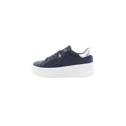 U.S. Polo Assn. Sneaker Damen Gr&ouml;&szlig;e 35 dunkelblau / silber