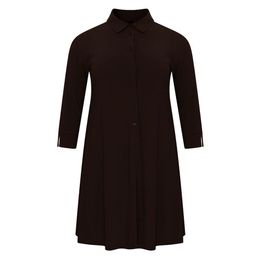 Yoek Kleid 'Dolce' Damen Gr&ouml;&szlig;e 56/58 dunkelbraun Winterkleid