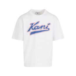 Karl Kani Herren T-Shirt "Karl Kani Varsity Print T-Shirt"wei&szlig;, Gr. M, bedruckt, 100% Baumwolle, Shirts