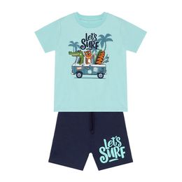 Denokids Tracksuit 'Lets Surf' boy Blue size 110