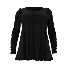 Yoek Shirt female Black size 38/40