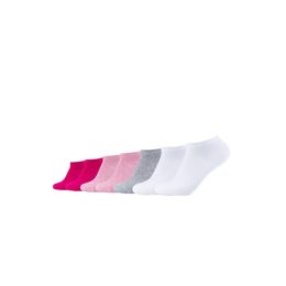 Camano Ankle Socks 'Charlie' female Grey, Pink, White size 35-38