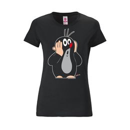 logoshirt Shirt 'Der kleine Maulwurf' female Black size M