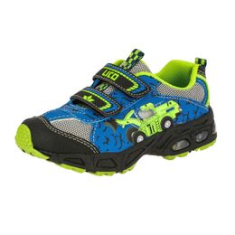 Lico Kinder Sneaker "Freizeitschuh Loader V Blinky", Gr. 33, blau, Synthetik, Schuhe