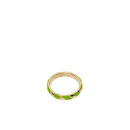 Esprit Ring Damen Gr&ouml;&szlig;e 58 gold / hellgr&uuml;n